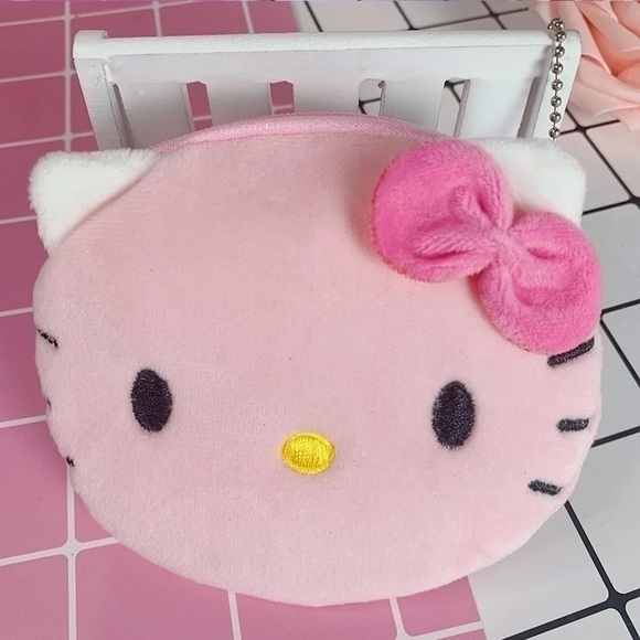 MIAO JIN | Other | Cartoon Face Coin Purses Zipper Purse Cute Trinket ...